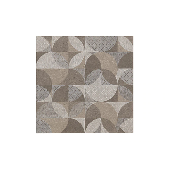 Marazzi Fondamenta FM66 Dark Grey Deco Matte Porcelain Tile — Stone ...
