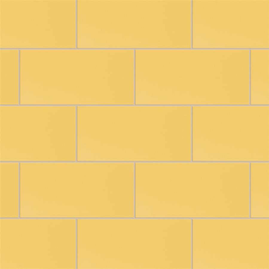 Somer Tile Projectos Sunflower Yellow Matte Ceramic Tile — Stone & Tile ...