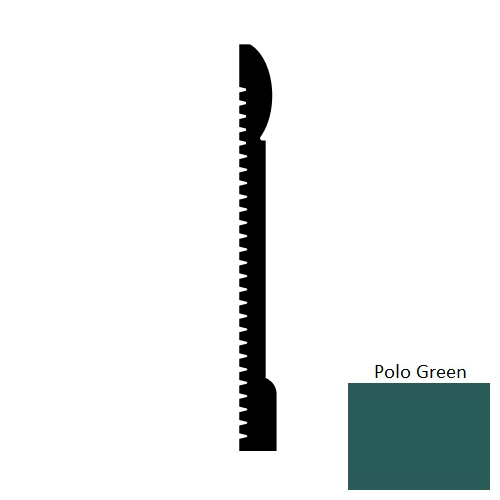 Flexco Base Sculptures 052 Polo Green Fascinate SCF Rubber Wall Base ...
