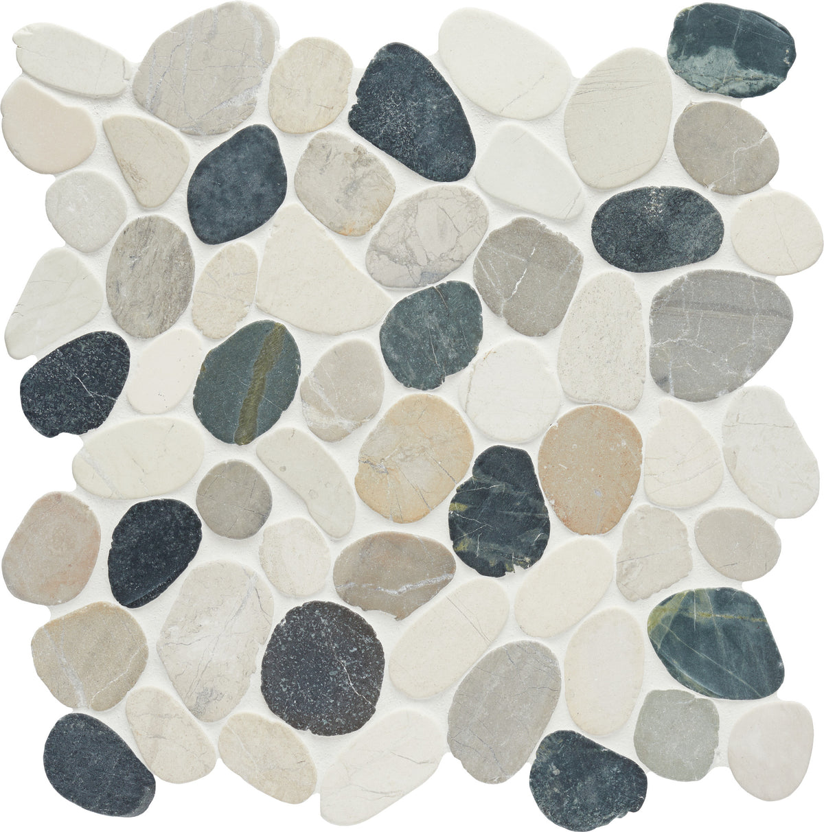 Arizona Tile Cool Blend Flat Matte Pebble Mosaic | Lowest Price — Stone & Tile Shoppe, Inc.