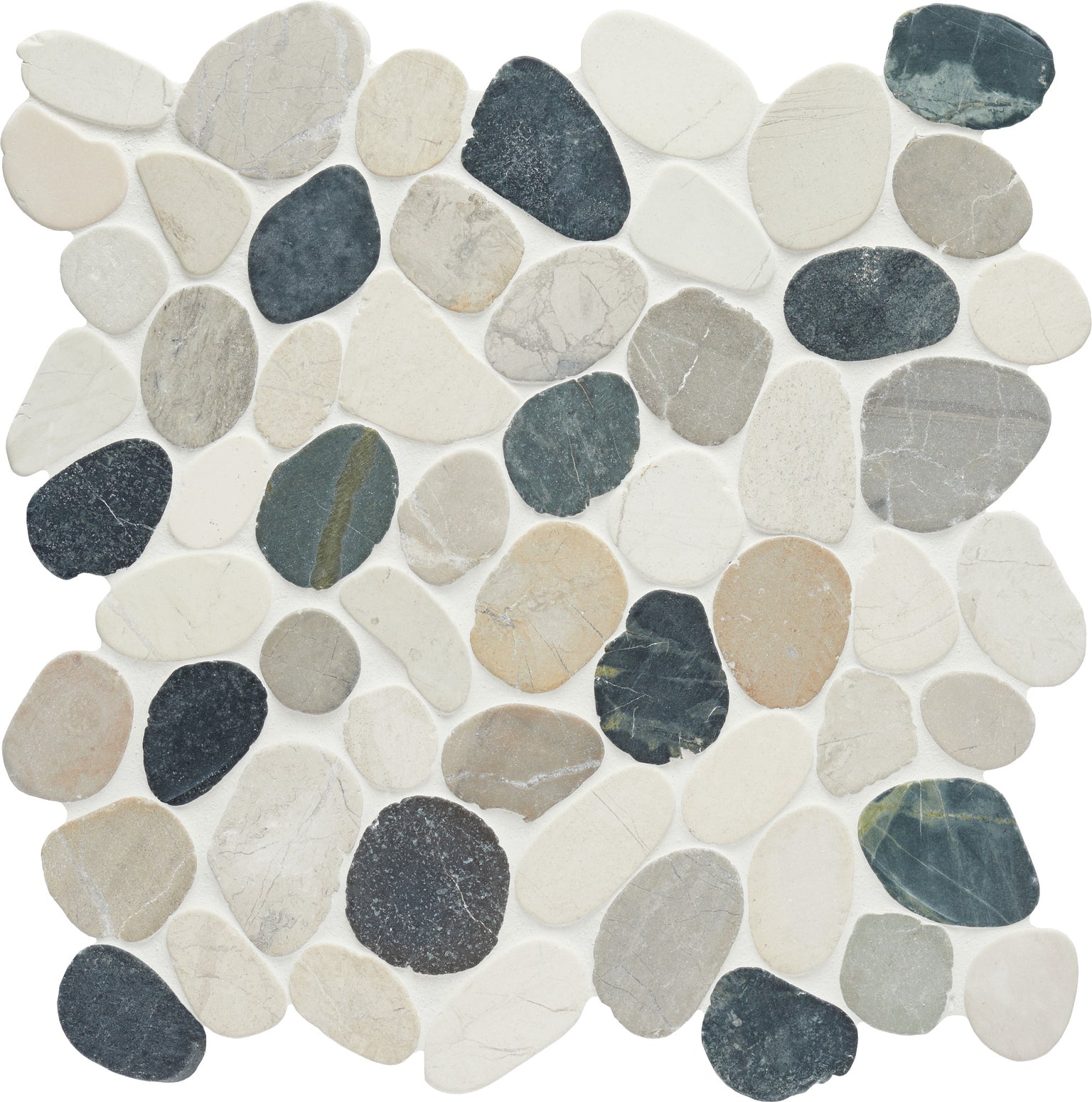 River and beach pebbles rock and stone for interior and landscape ...