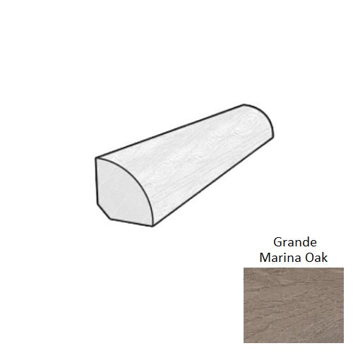 COREtec Plus Premium XL 07012 Grande Marina Oak Vinyl Quarter Round ...