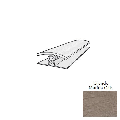 COREtec Plus Premium XL 07012 Grande Marina Oak Vinyl T Molding — Stone ...