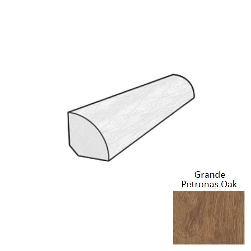 COREtec Plus Premium XL Grande Petronas Oak Vinyl Quarter Round — Stone ...