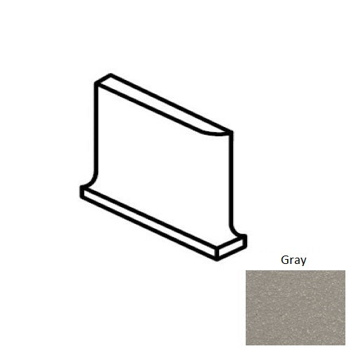 Daltile Quetread 0Q92 Gray Matte Cove Base Left Corner | Lowest Price ...