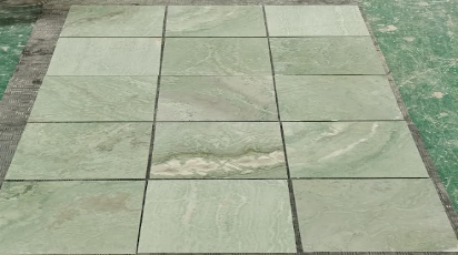 Full Tile Sample - New Green Jade Marble Tile - 12" x 12" Honed — Stone ...