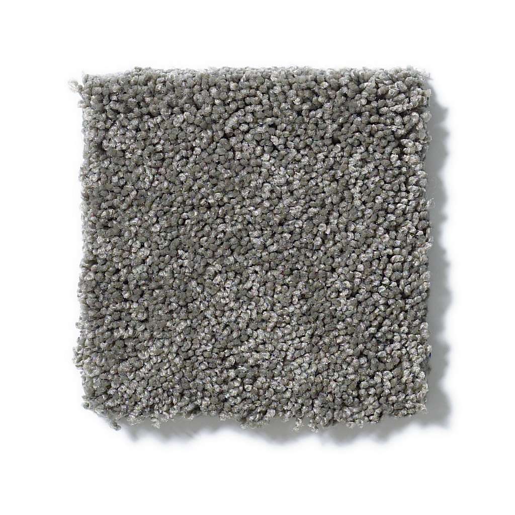 Shaw Soft Shades My Choice II 00501 Grey Flannel Textured Nylon Carpet ...