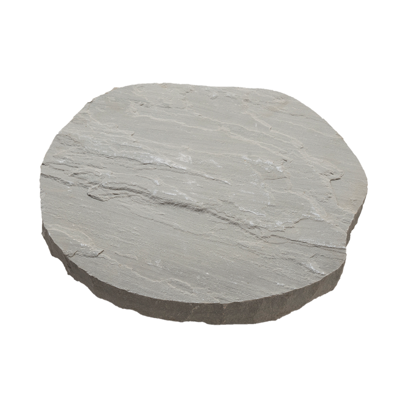 Grey Mist Irregular Natural Cleft Sandstone Stepping Stone — Stone ...