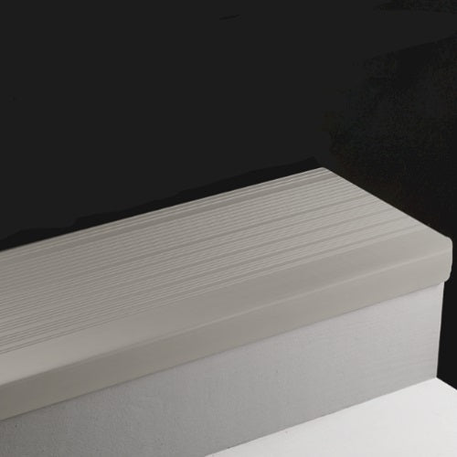 Tarkett Johnsonite 48 Grey Vinyl Heavy Duty Stair Tread | Lowest Price ...