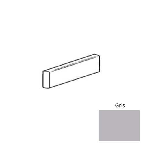 Roca Block Gris Bright & Matte White Porcelain Bullnose | Lowest Price ...