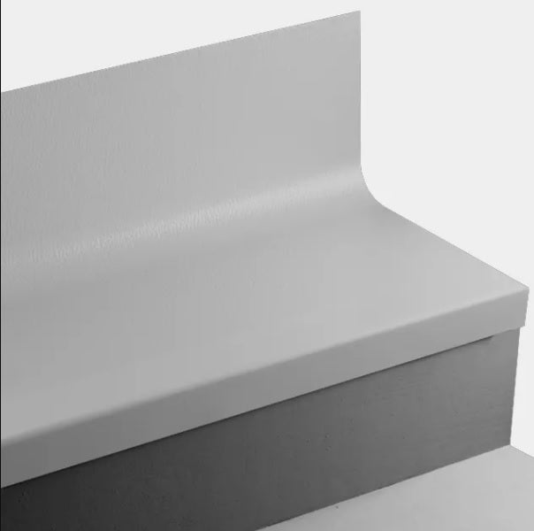 Tarkett Johnsonite Colonial Grey Angle Fit Stair Tread with Riser ...