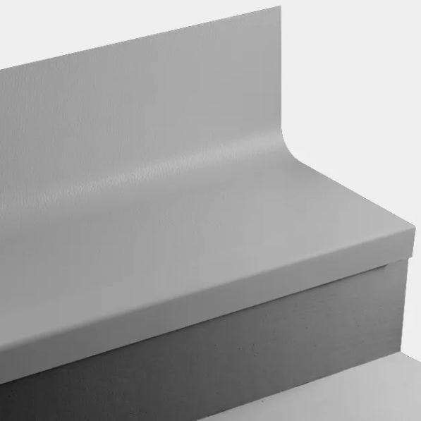 Tarkett Johnsonite Dockside Angle Fit Stair Tread with Riser — Stone ...