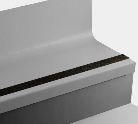 Tarkett Johnsonite Iron Mountain Angle Fit Stair Tread with Riser ...