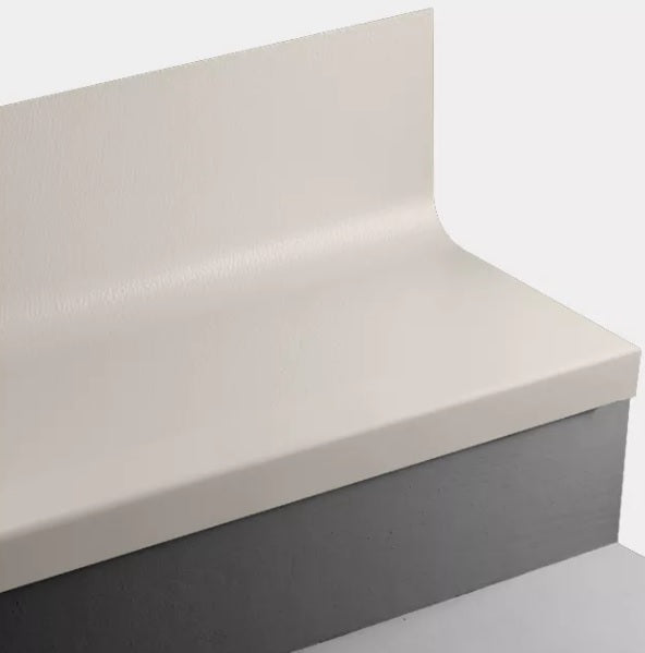 Tarkett Johnsonite Pearl Angle Fit Stair Tread with Riser — Stone ...