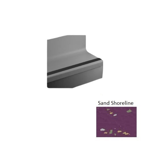 Tarkett Johnsonite Sand Shoreline Angle Fit Speckled Stair Tread with ...