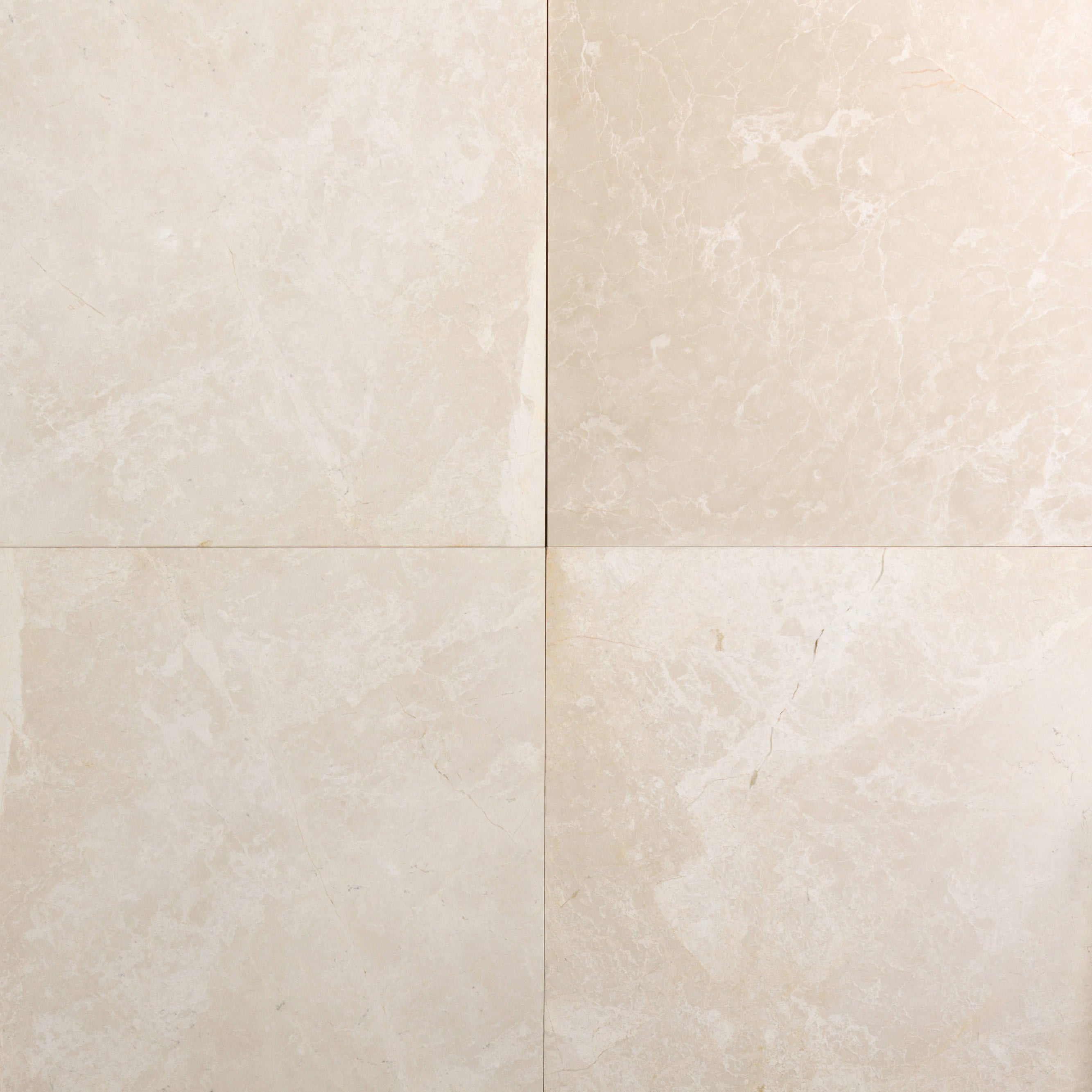 Euro Creme Marble Tile - Polished | Lowest Price — Stone & Tile Shoppe ...