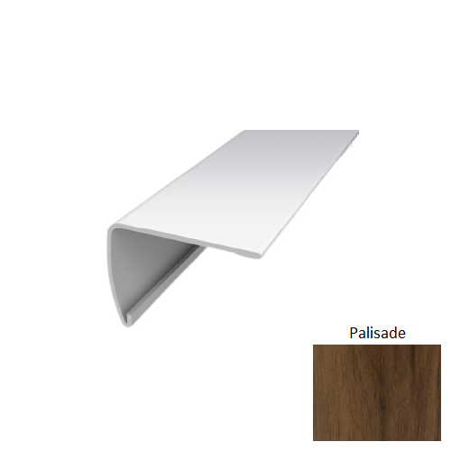 Daltile Halstatt HT44 Palisade Embossed Overlap Stair Nose — Stone & Tile Shoppe, Inc.