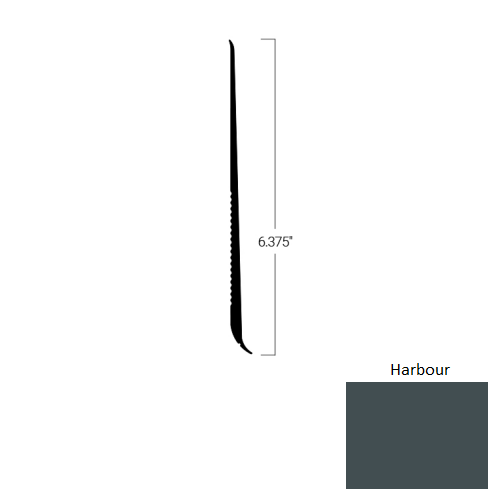 Tarkett Johnsonite 72 Harbour Tightlock Resilient Rubber Base — Stone ...