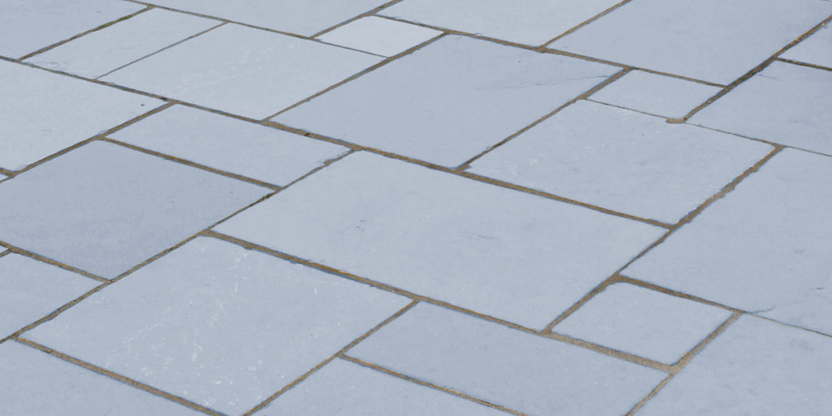 Indigo Blue Natural Cleft Face & Back Sandstone Paver Versailles ...