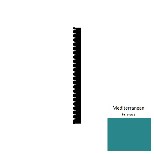 Flexco Base Sculptures 063 Mediterranean Green Icon SCI Rubber Wall ...