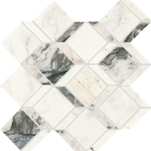 Daltile Gamma M343 Illusive Polished Natural Stone Mosaic — Stone ...