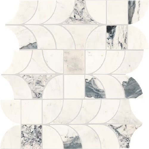 Daltile Gamma M343 Illusive Polished Natural Stone Mosaic — Stone ...