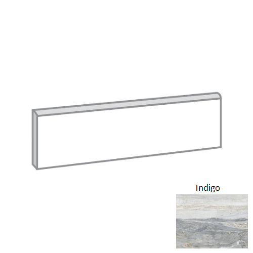 Emser Kudos Indigo Matte & Polished Porcelain Bullnose | Lowest Price ...