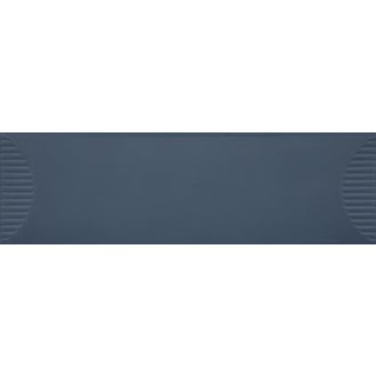 Daltile Stencil SC38 Indigo Half Moon Matte Ceramic Tile — Stone & Tile ...