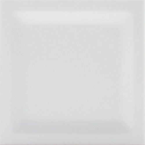 Eleganza Essential White Inset Matte Ceramic Tile | Lowest Price ...