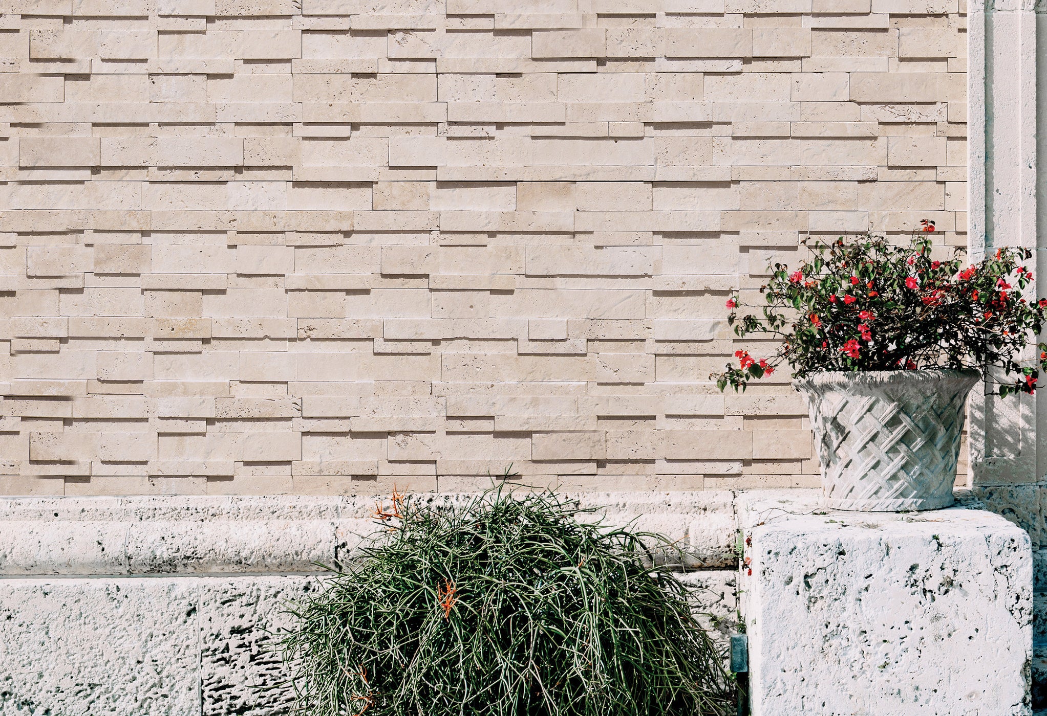 Arizona Tile Ivory 3D Stack Honed Travertine Ledgestone | Lowest Price ...