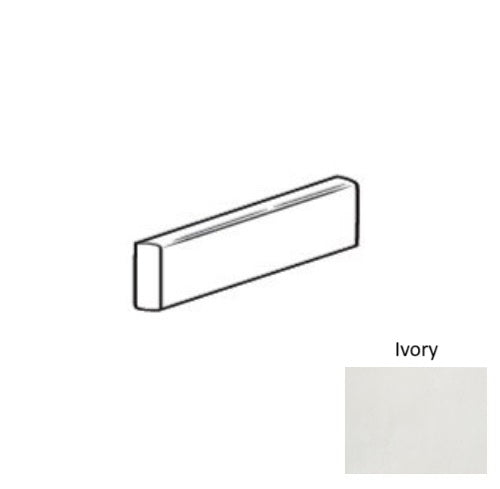 Roca Pro Ivory Matte Porcelain Bullnose | Lowest Price — Stone & Tile ...