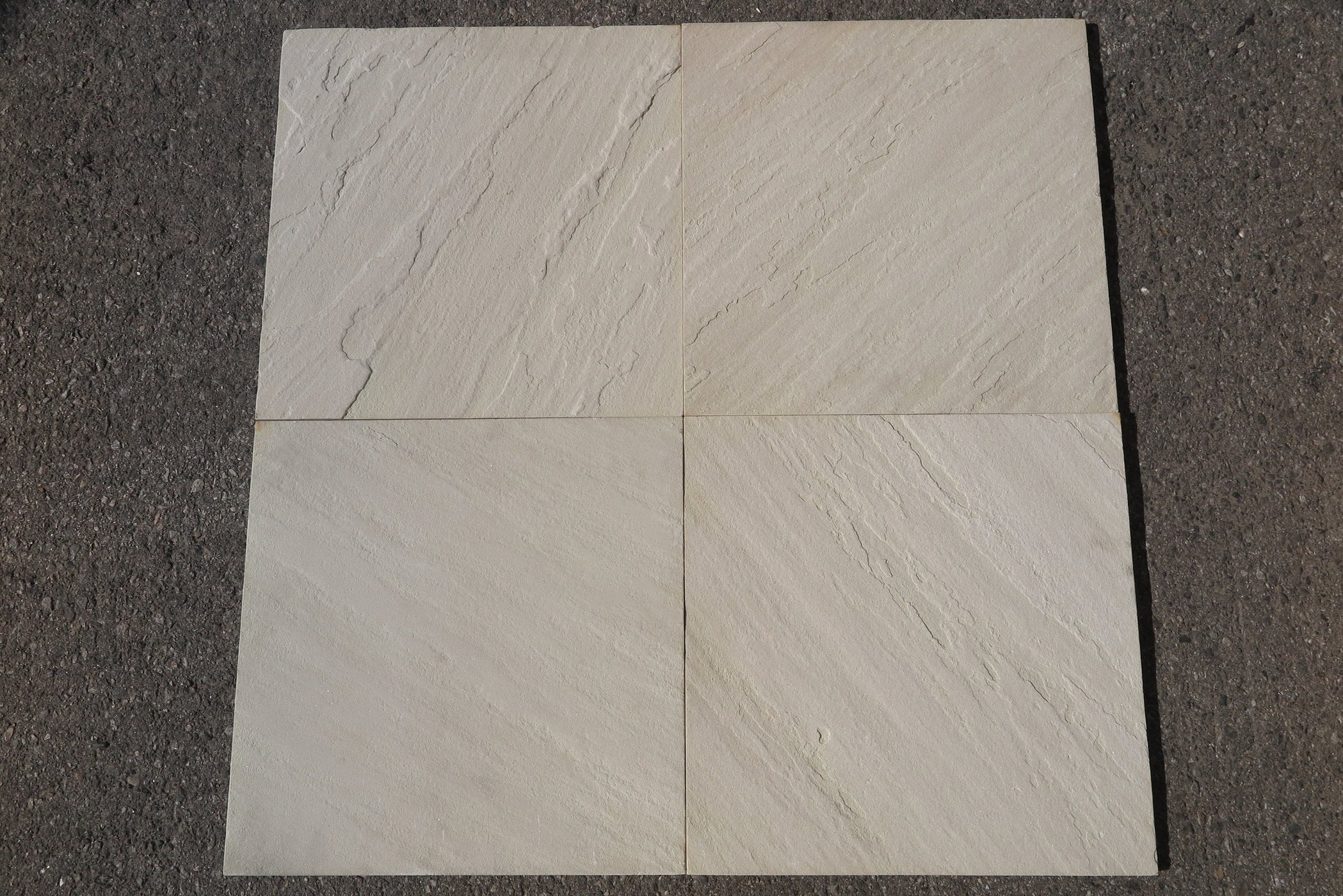 Jade White Sandstone Tile - Brushed | Stone & Tile Shoppe