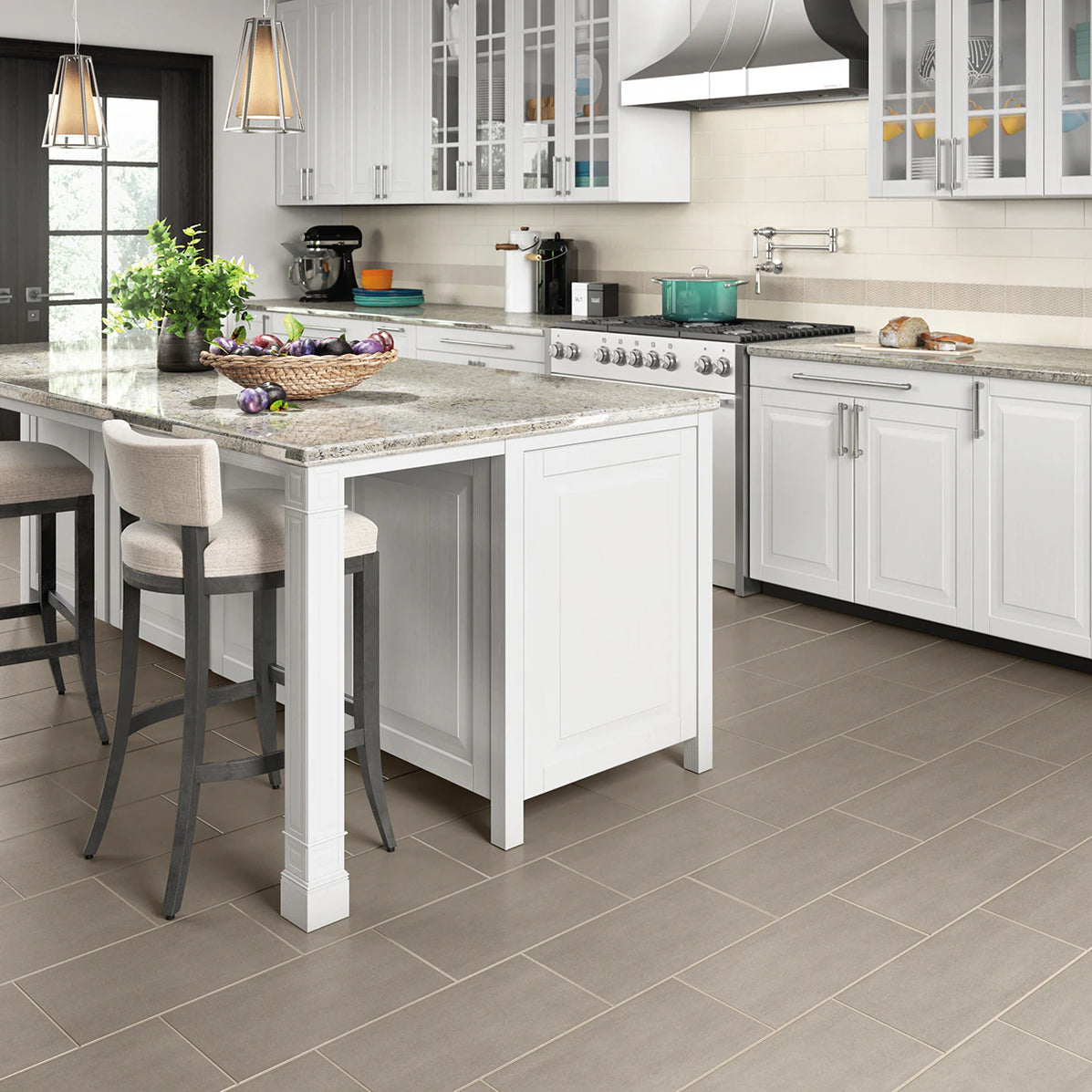Daltile Core Fundamentals Prime KC01 White Matte Ceramic Tile — Stone ...