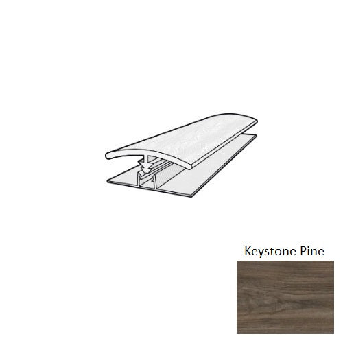 COREtec Plus Premium 7 Inch 02703 Keystone Pine Vinyl T Molding — Stone ...