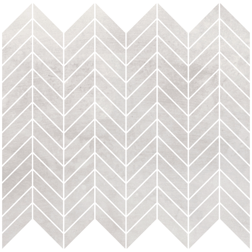 Eleganza Metal Max Moderne Light Grey Matte Porcelain Mosaic — Stone ...