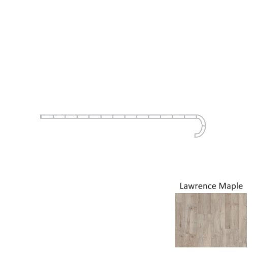 COREtec Pro Plus Intergrated Bevel 7 Inch Lawrence Maple Vinyl — Stone ...