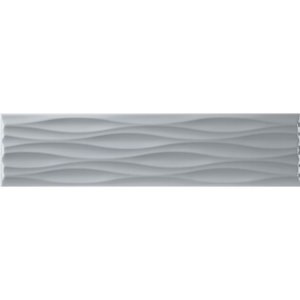 Tesoro Krea Lullaby Ripple Glossy Ceramic Tile | Lowest Price — Stone ...