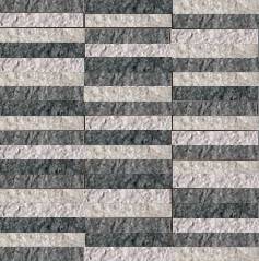 Happy Floors Luserna Multi Grid Mix Roc Matte Porcelain Mosaic — Stone ...