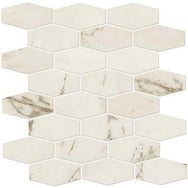 Marazzi Classentino Marble CT30 Palazzo White Matte Porcelain Mosaic ...