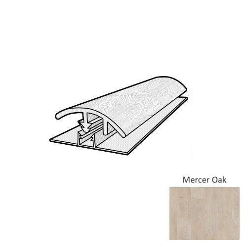 COREtec Pro Plus Intergrated Bevel 7 Inch Mercer Oak Vinyl Reducer ...