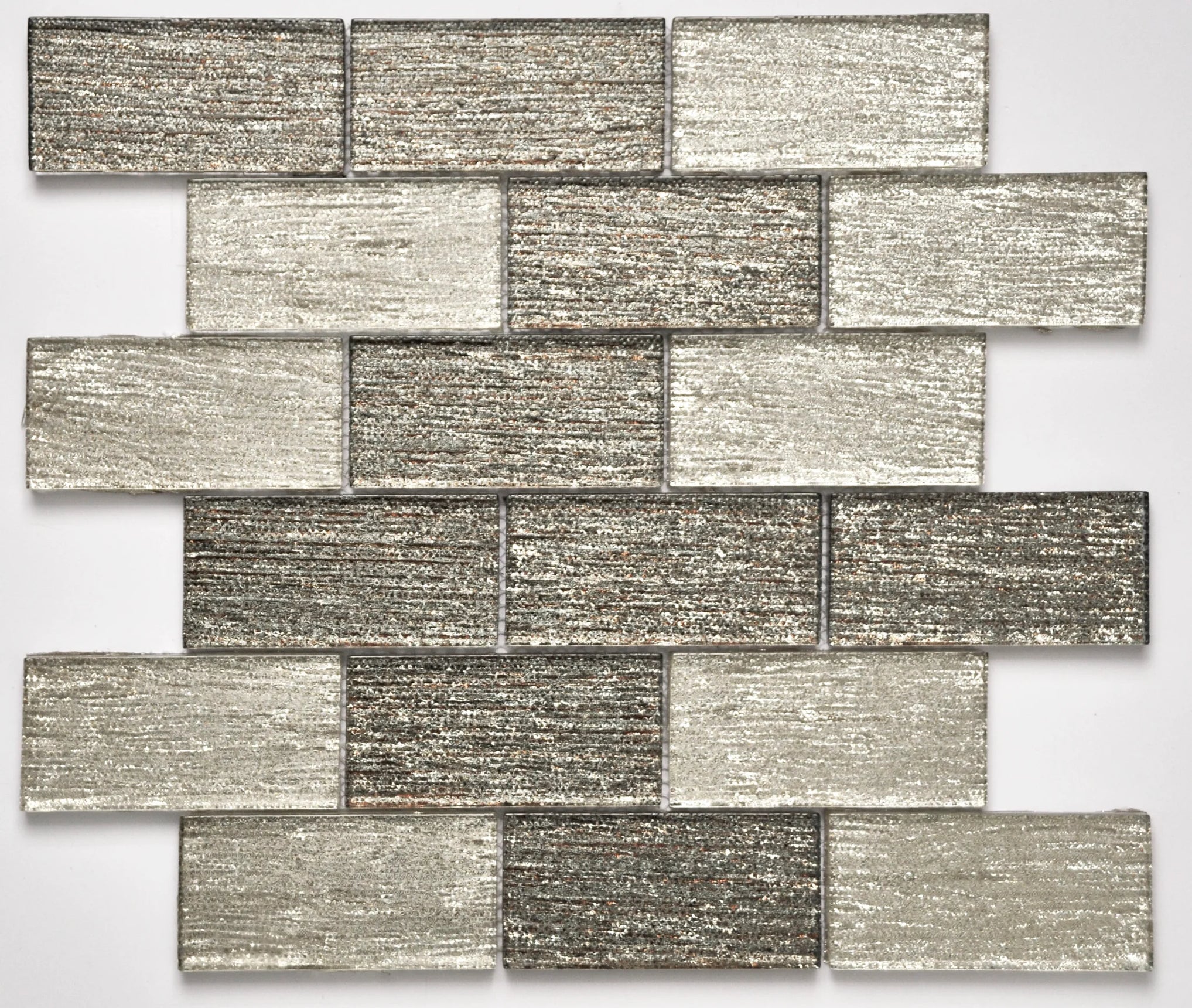 Metallic Gold Glass Mosaic - Brick | Lowest Price — Stone & Tile Shoppe ...