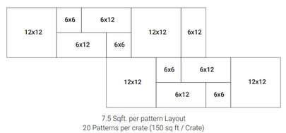 MSI Tuscany Beige Tumbled Travertine Paver Mini Versailles Pattern ...