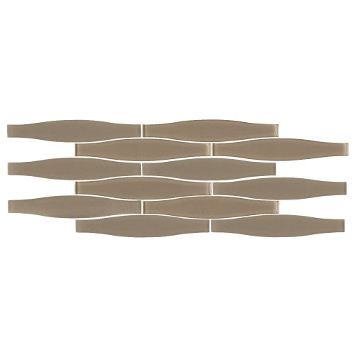 Eleganza Liquid Mocha Polished & Matte Glass Mosaic | Lowest Price ...