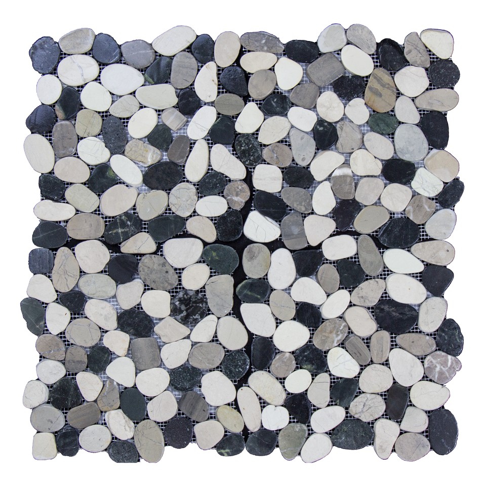 Modern Marble Pebble - 12" x 12" Flat Matte | Stone & Tile Shoppe