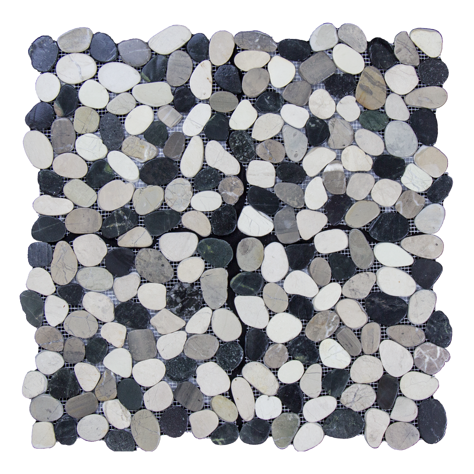 Modern Marble Pebble - 12" x 12" Flat Matte | Stone & Tile Shoppe