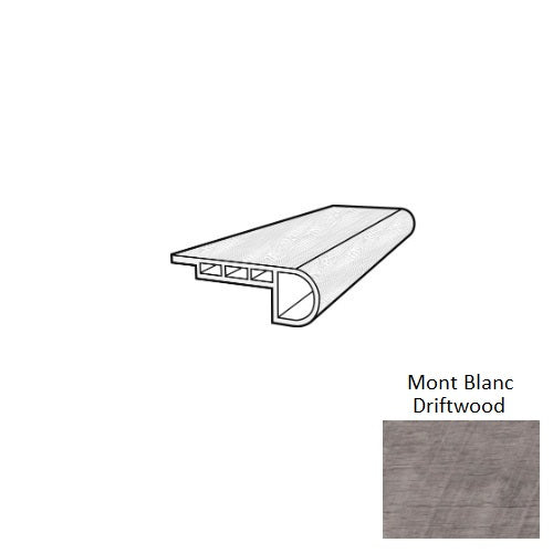 COREtec Plus HD 00652 Mont Blanc Driftwood Vinyl Flush Stair Nose ...