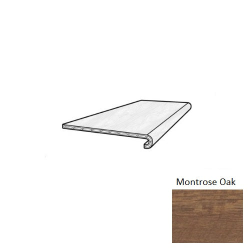 COREtec Plus XL 00609 Montrose Oak UV Acrylic Vinyl Stair Tread — Stone ...