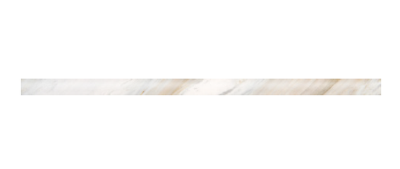Daltile Pietra Divina M072 Namaste Honed Marble Petite Pencil Rail ...