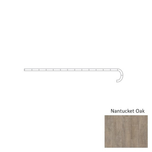 COREtec Plus 7 Inch 00211 Nantucket Oak UV Acrylic Vinyl Stair Tread ...