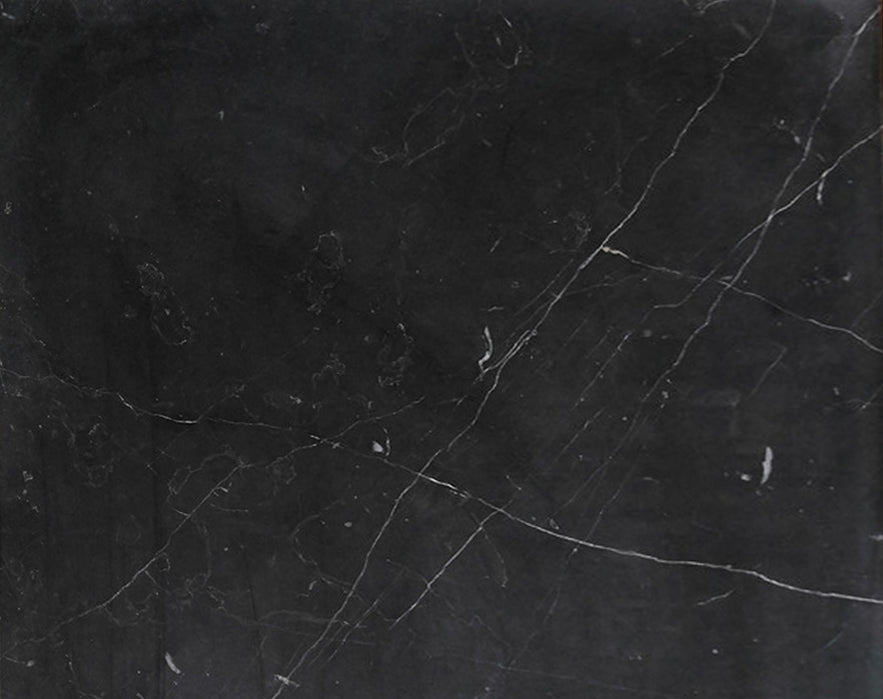 Full Tile Sample - Nero Marquina Marble Tile - 3" x 3" Honed — Stone ...